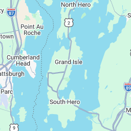 Lake Champlain Burlington Vt Map